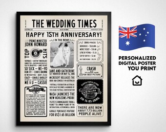 2006 Newspaper Printable - Etsy