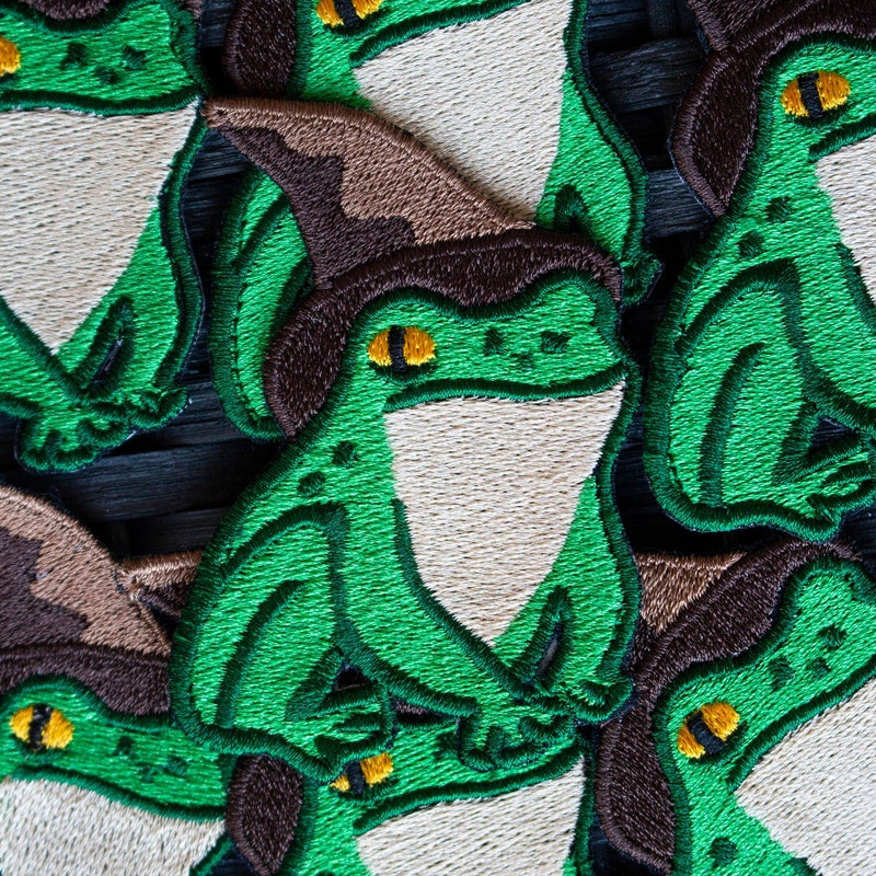 Frog Patch - Etsy