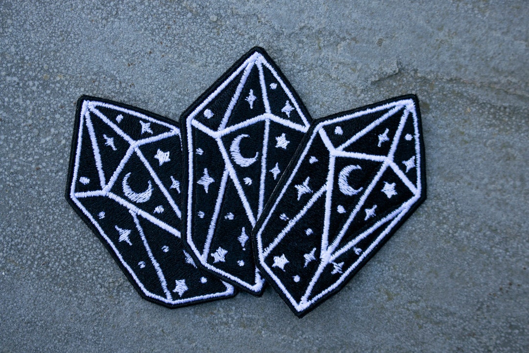 Crystal Stars and Moon Patch - Etsy