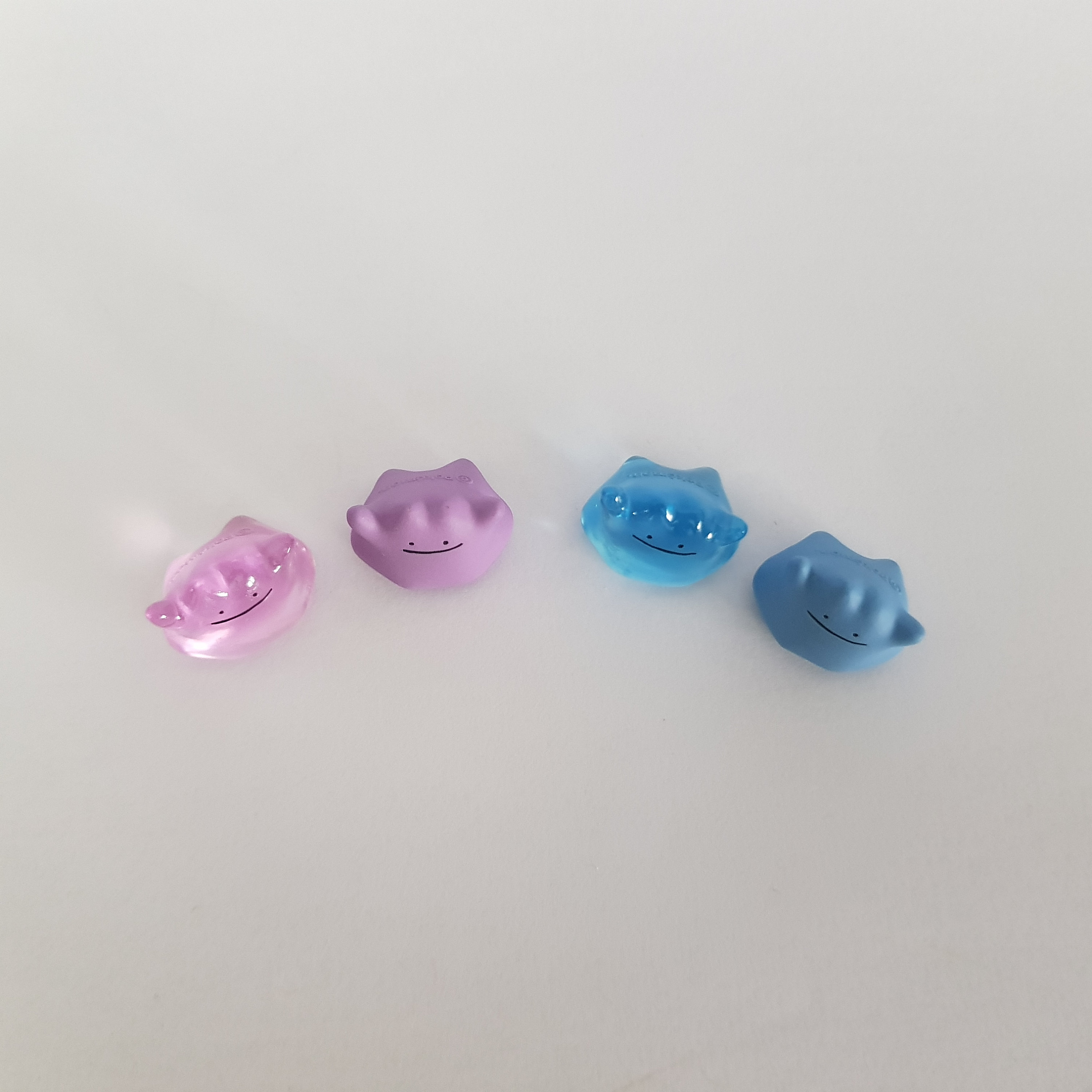 Pack of 4 Ditto Figures in Scale World Pokemon Shiny Size - Etsy
