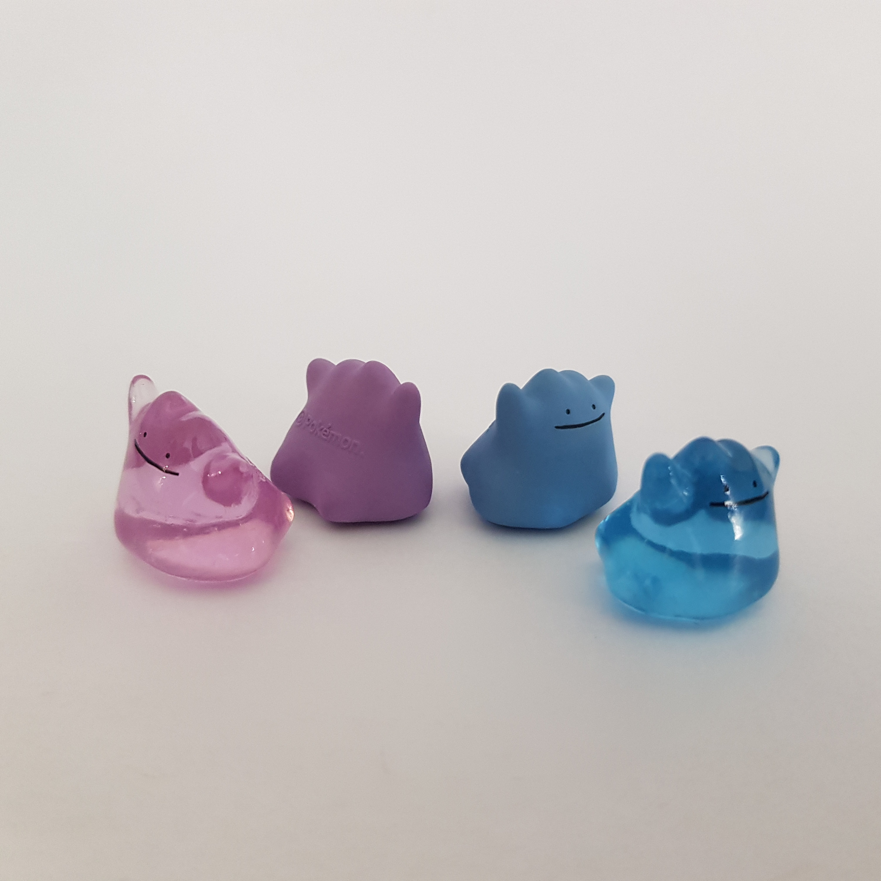 Pack of 4 Ditto Figures in Scale World Pokemon Shiny Size - Etsy