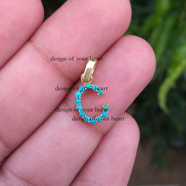 Turquoise Pendant - Etsy