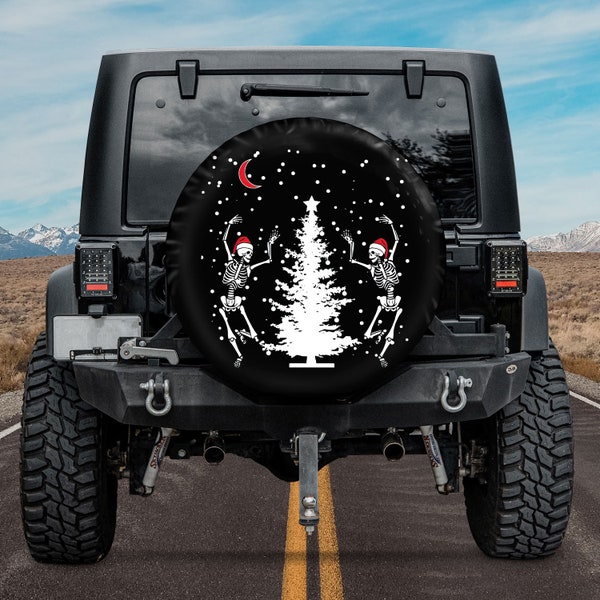 Skeleton Jeep Wrangler Tire Cover - Etsy