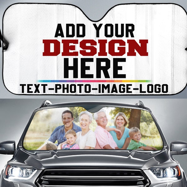 Custom Windshield Sun Shade - Make Your Own Windshield Sun Shade