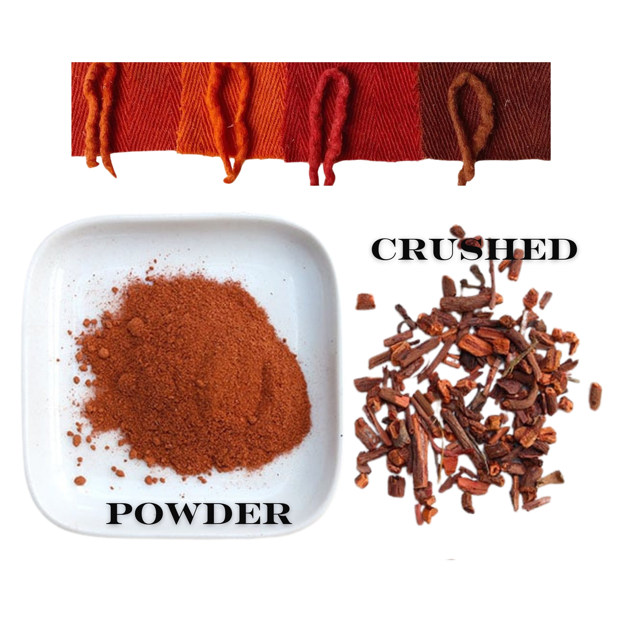 Ground Dried Madder Root - Natural Dyes - Rubia Tinctorum - Natural Dye ...