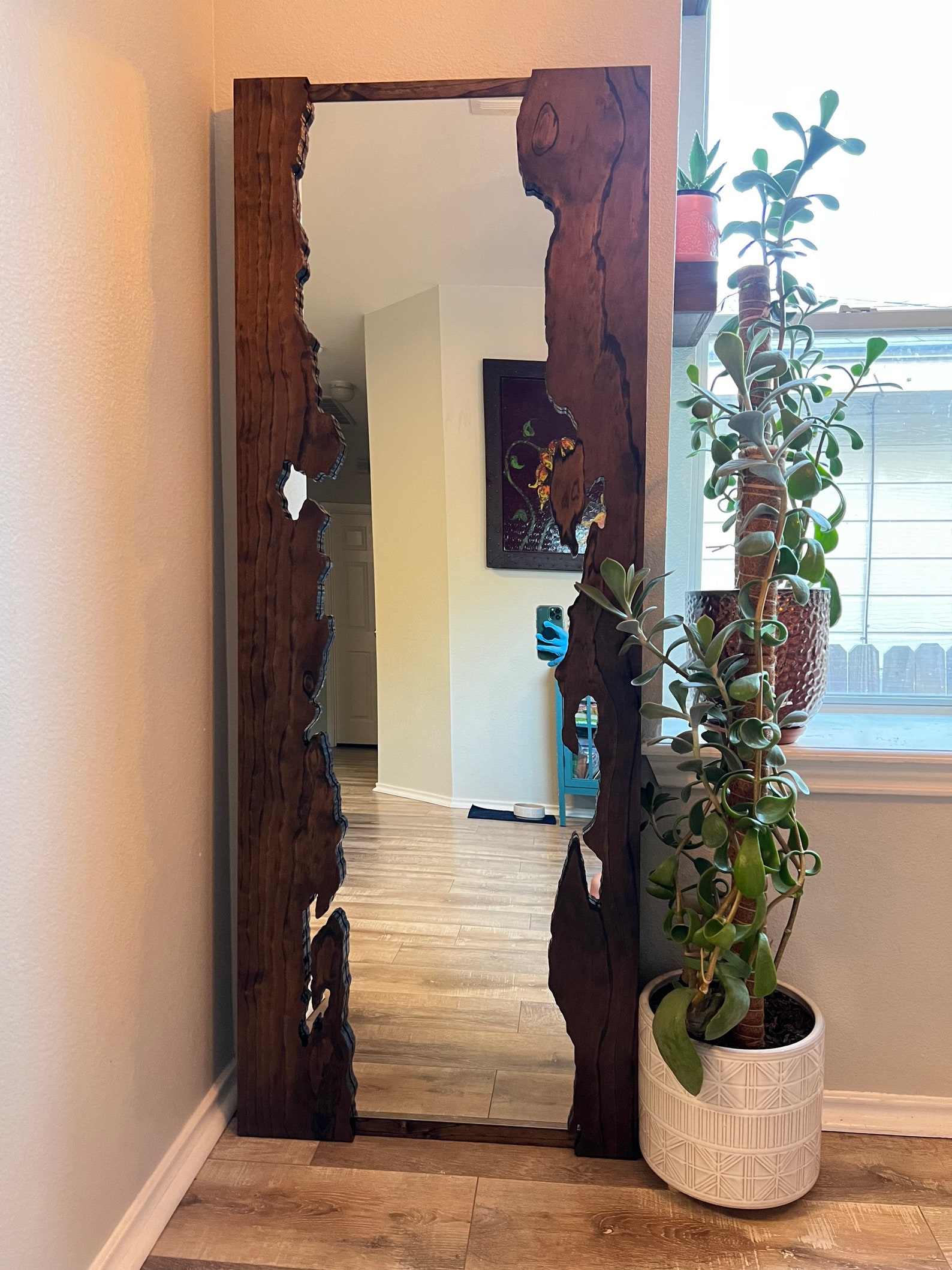 Live Edge Mirror - Etsy