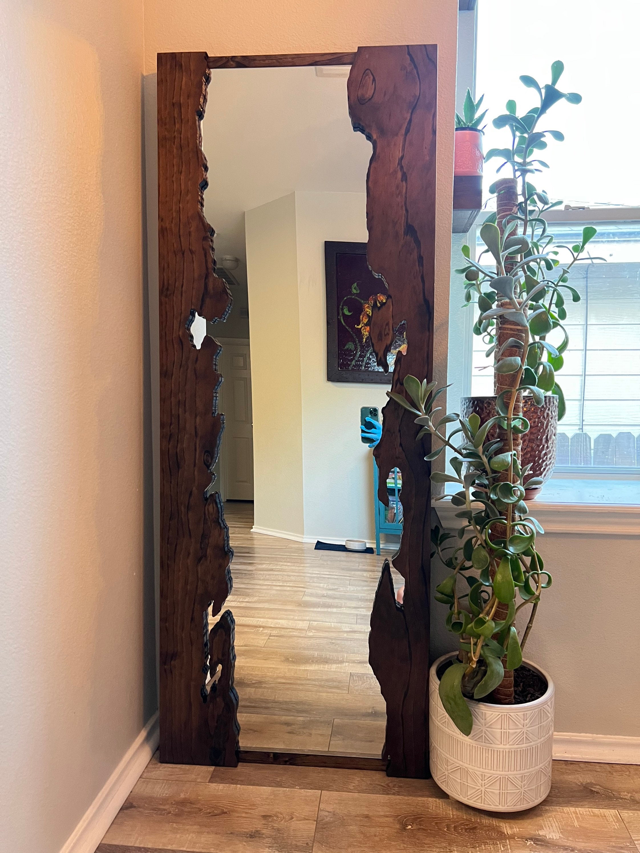 Live Edge Mirror - Etsy