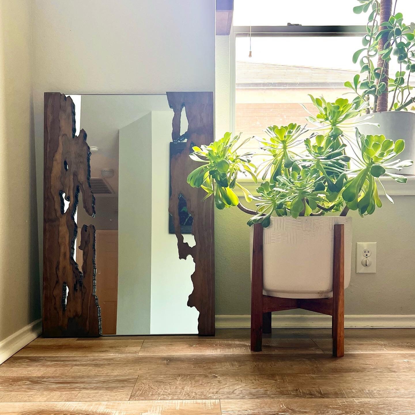 Live Edge Mirror - Etsy