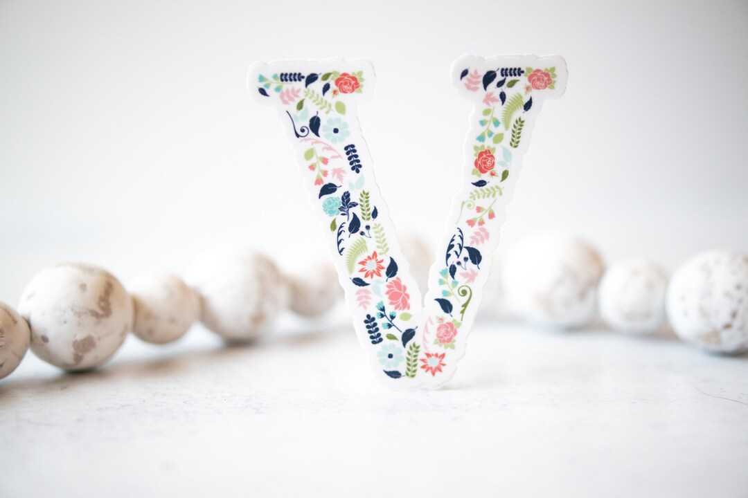 Personalized Laptop Sticker, V Sticker, Notepad Accessory Label ...