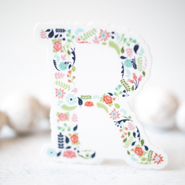 Letter R Sticker - Etsy