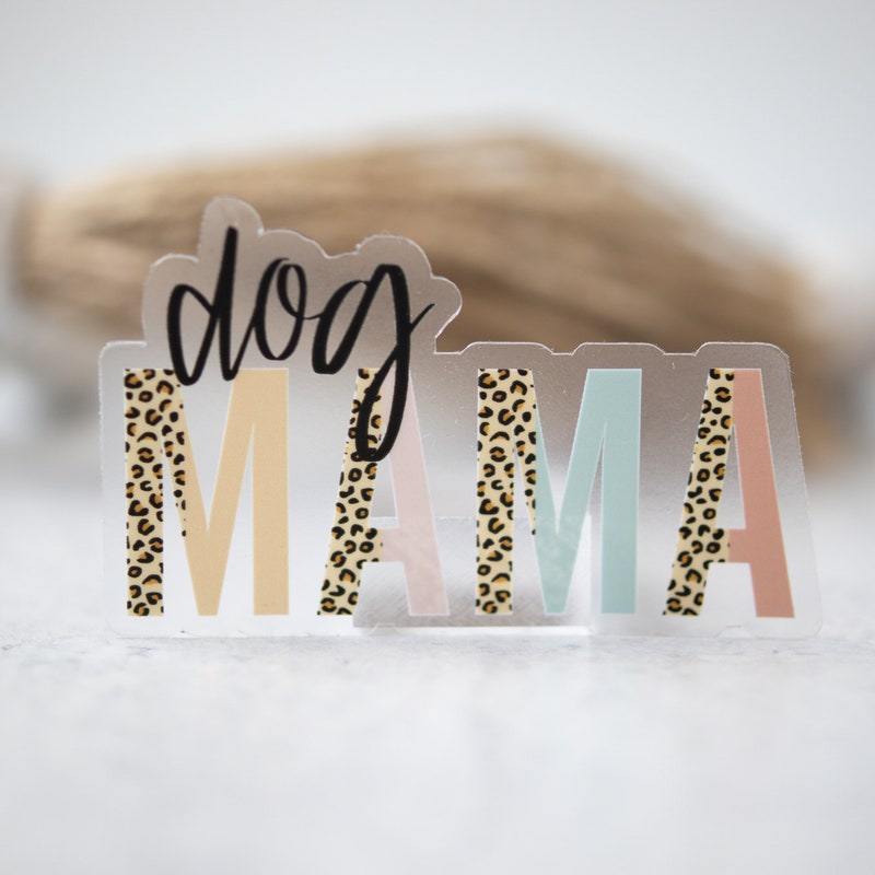 Dog Mom Decal - Etsy