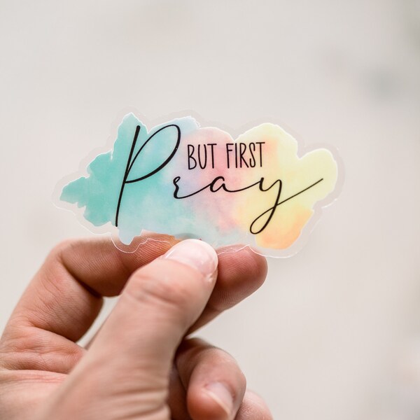 Pray First - Etsy