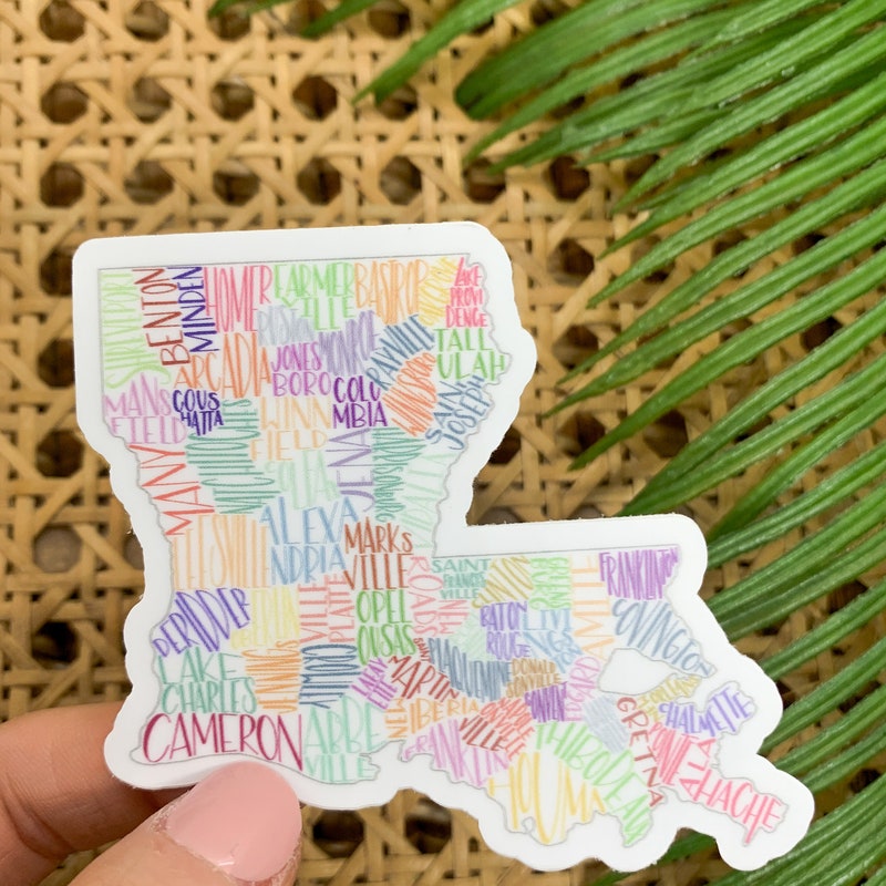 Louisiana Decal - Etsy