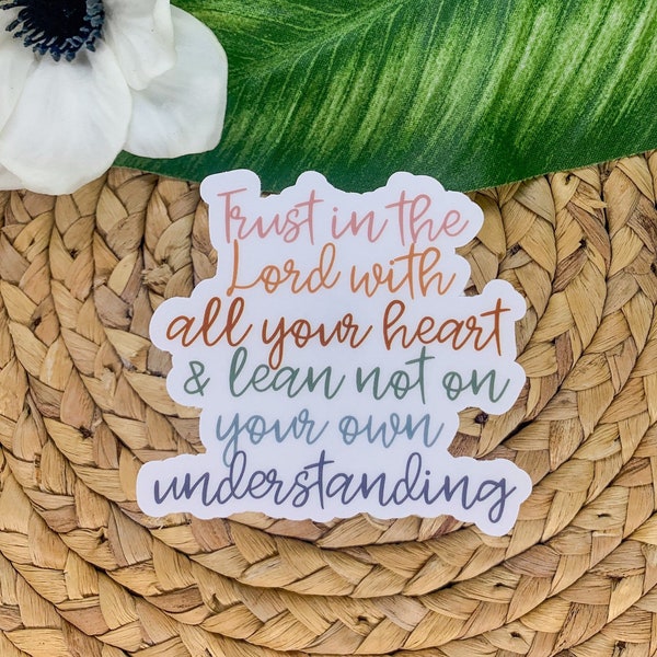 Trust in the Lord Craft - Etsy