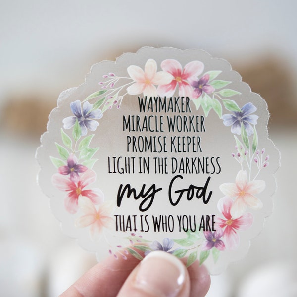 Religious Sticker - Etsy