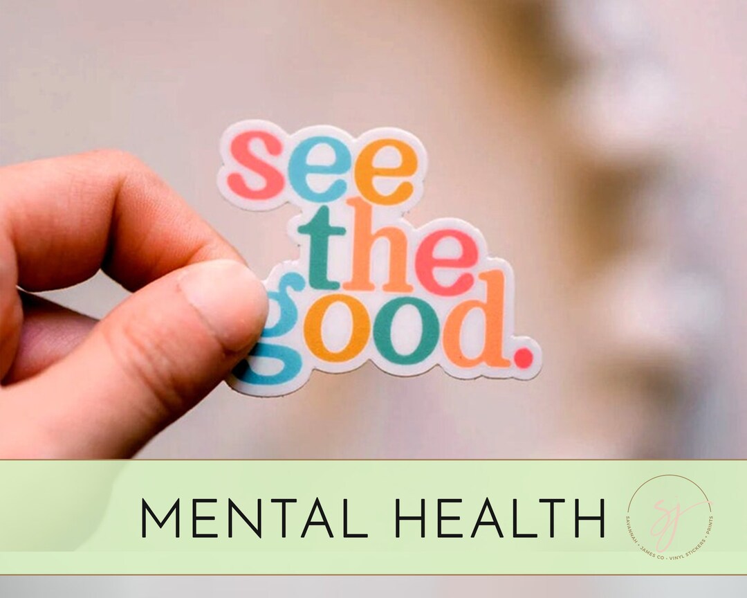 See the Good Sticker, Car Decal, Laptop Sticker, Clear Mini Sticker ...