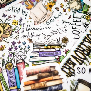 Reading is Dreaming With Your Eyes Open Sticker, Bookish Decal ...