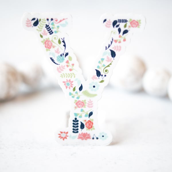 Monogram Letter Y - Etsy