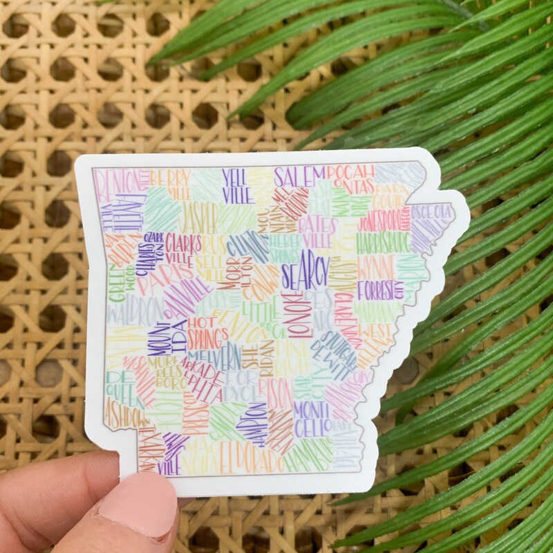 Arkansas Decal - Etsy
