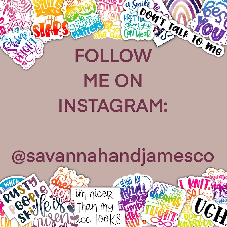 Set of 16 Mini Stickers Pack Water Bottle Stickers Vinyl - Etsy