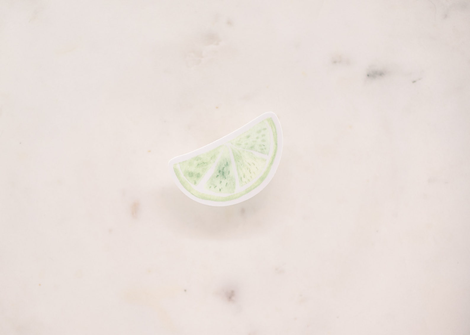 Cute Little Mini Lime Sticker Food Decal Journal Sticker | Etsy