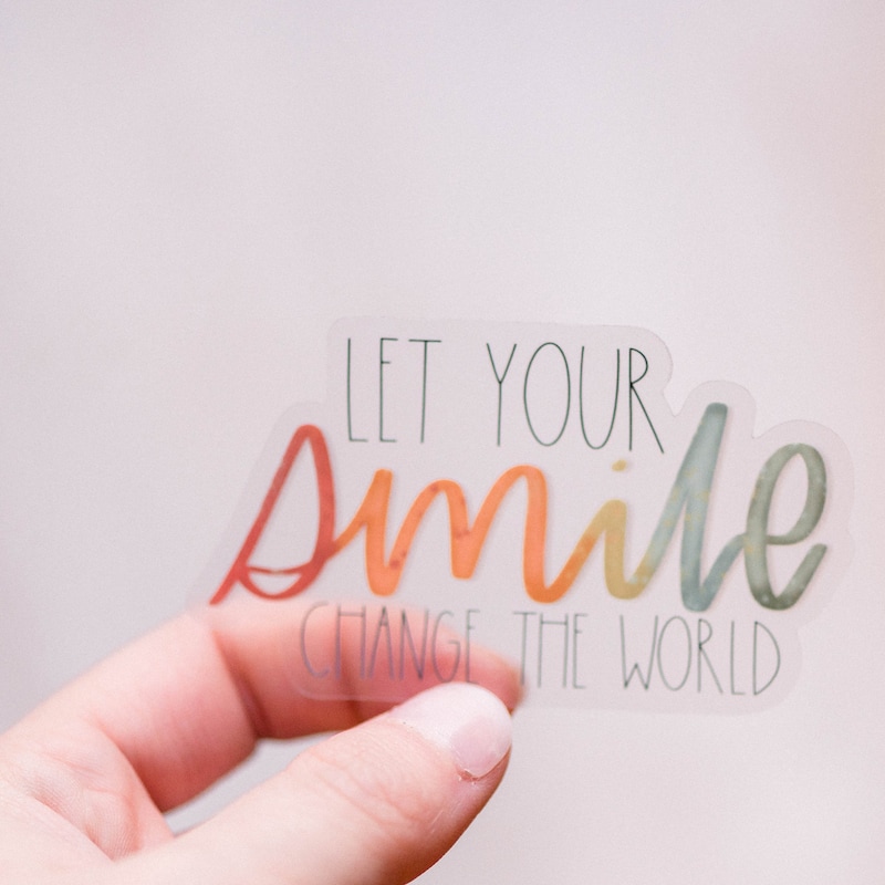 Let Your Smile - Etsy