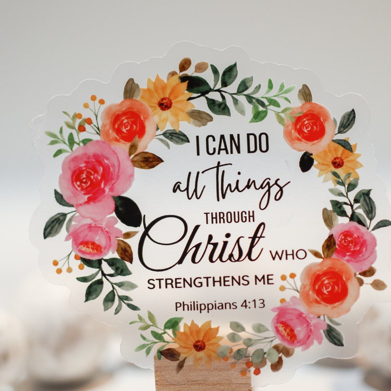 Bible Verse Decal - Etsy