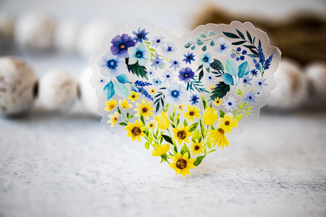 Ukraine Sticker, Ukraine Flag Sticker, Ukraine Support Sticker for Car ...