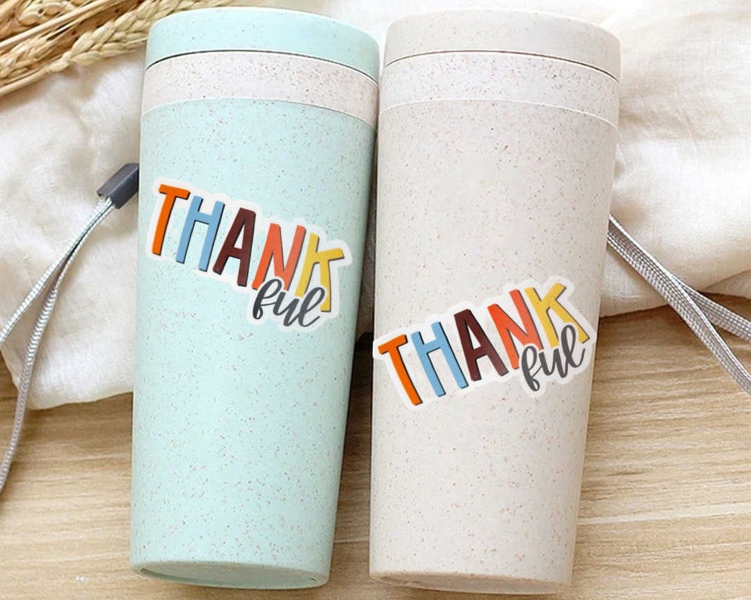 Thankful Sticker, Back to School, Teacher Appreciation Sticker, Car ...