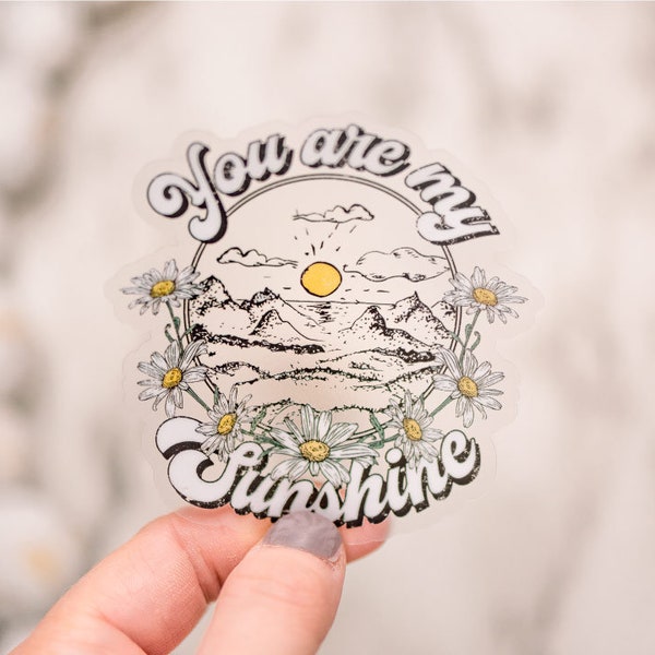 Sunshine Sticker - Etsy