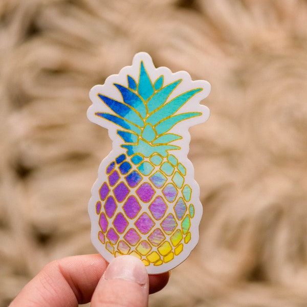Pineapple Sticker - Etsy