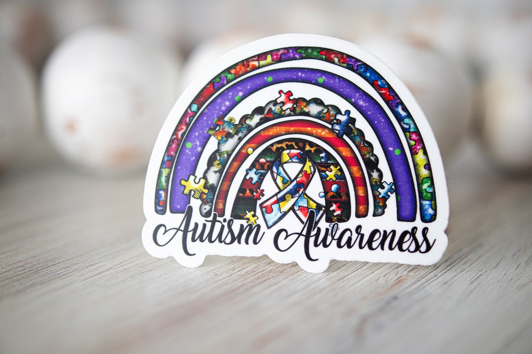 Autism Acceptance Sticker, Autism Awareness Decal, Neurodiversity ...