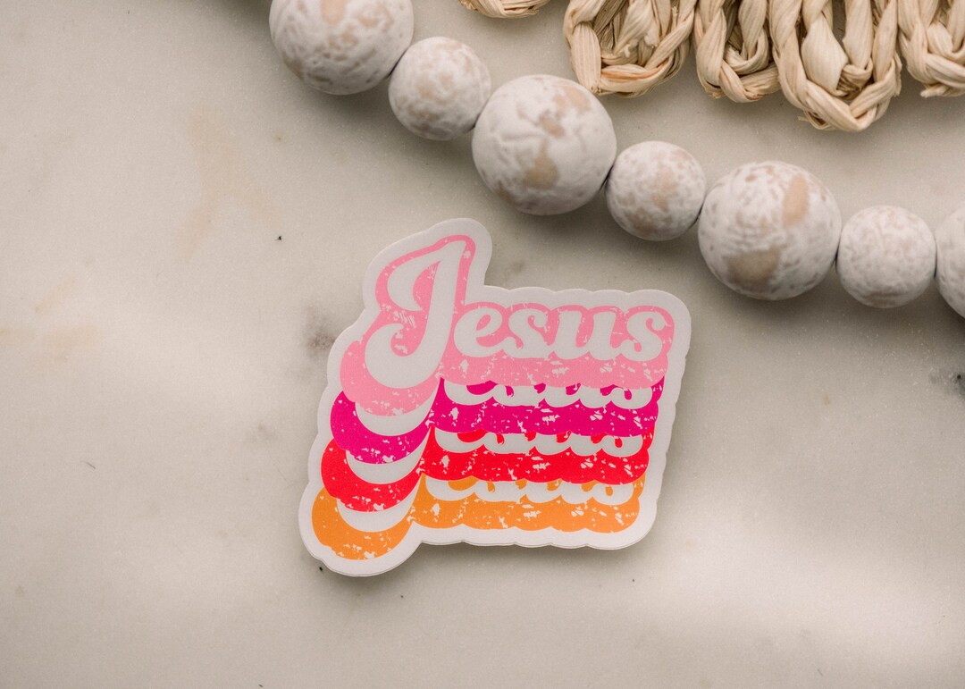 50 Sticker Pack, Bible Journal Decal, Stacked Vinyl Sticker, Christian ...