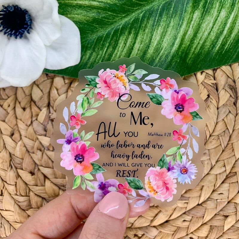 Matthew 11 28 - Etsy