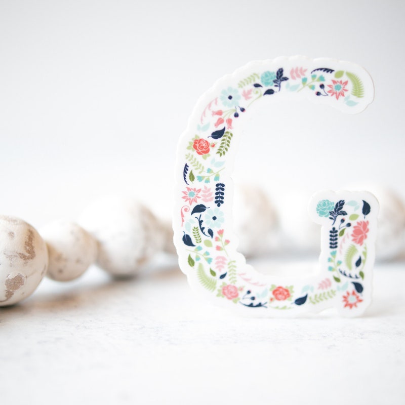 Letter Stickers - Etsy