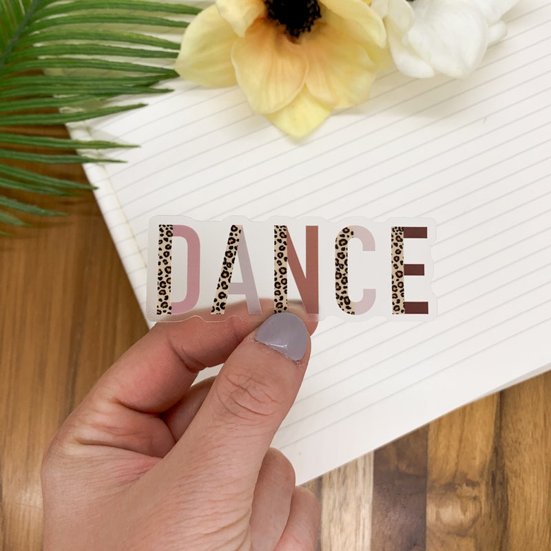 Dance Vinyl Decal - Etsy
