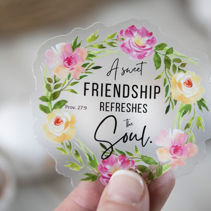 Friendship Stickers - Etsy