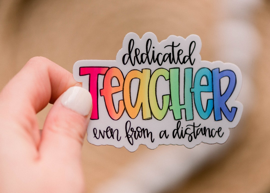 Teacher Stickers, Laptop Labels, Special Education Sticker, Dedicated ...