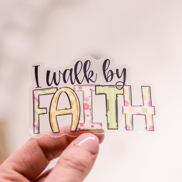Faith Bumper Stickers - Etsy