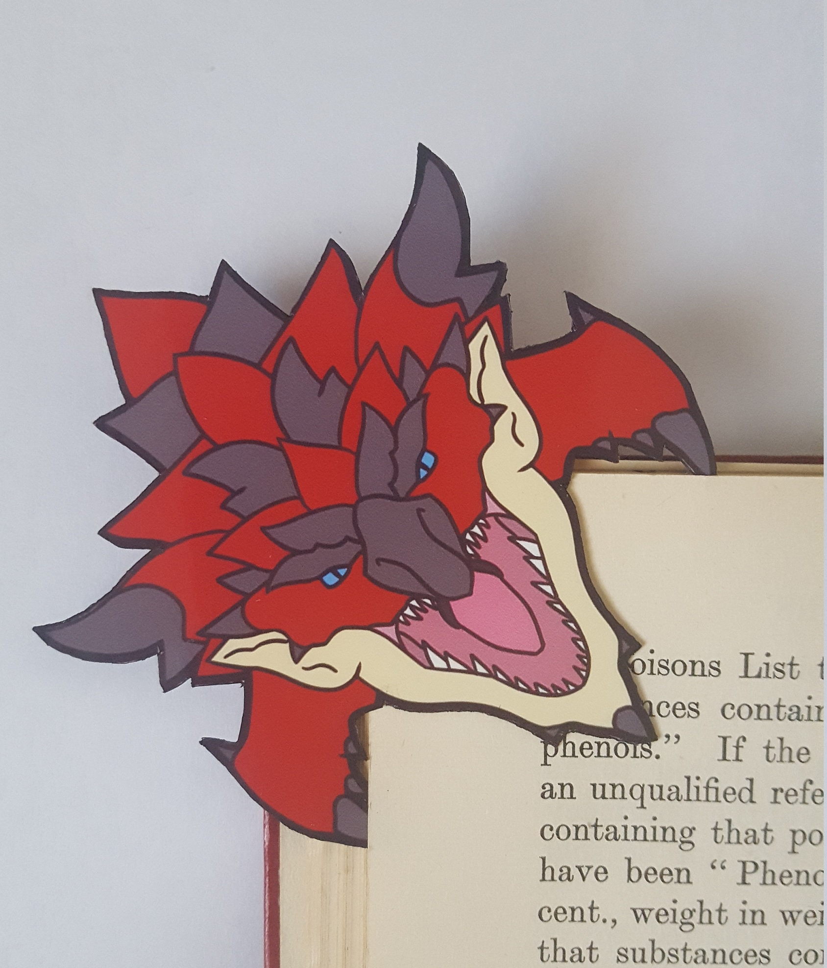 Monster Hunter Bookmarks | Etsy