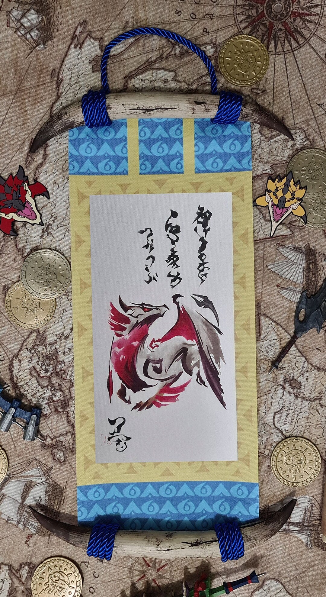 Monster Hunter Rise Scrolls - Etsy