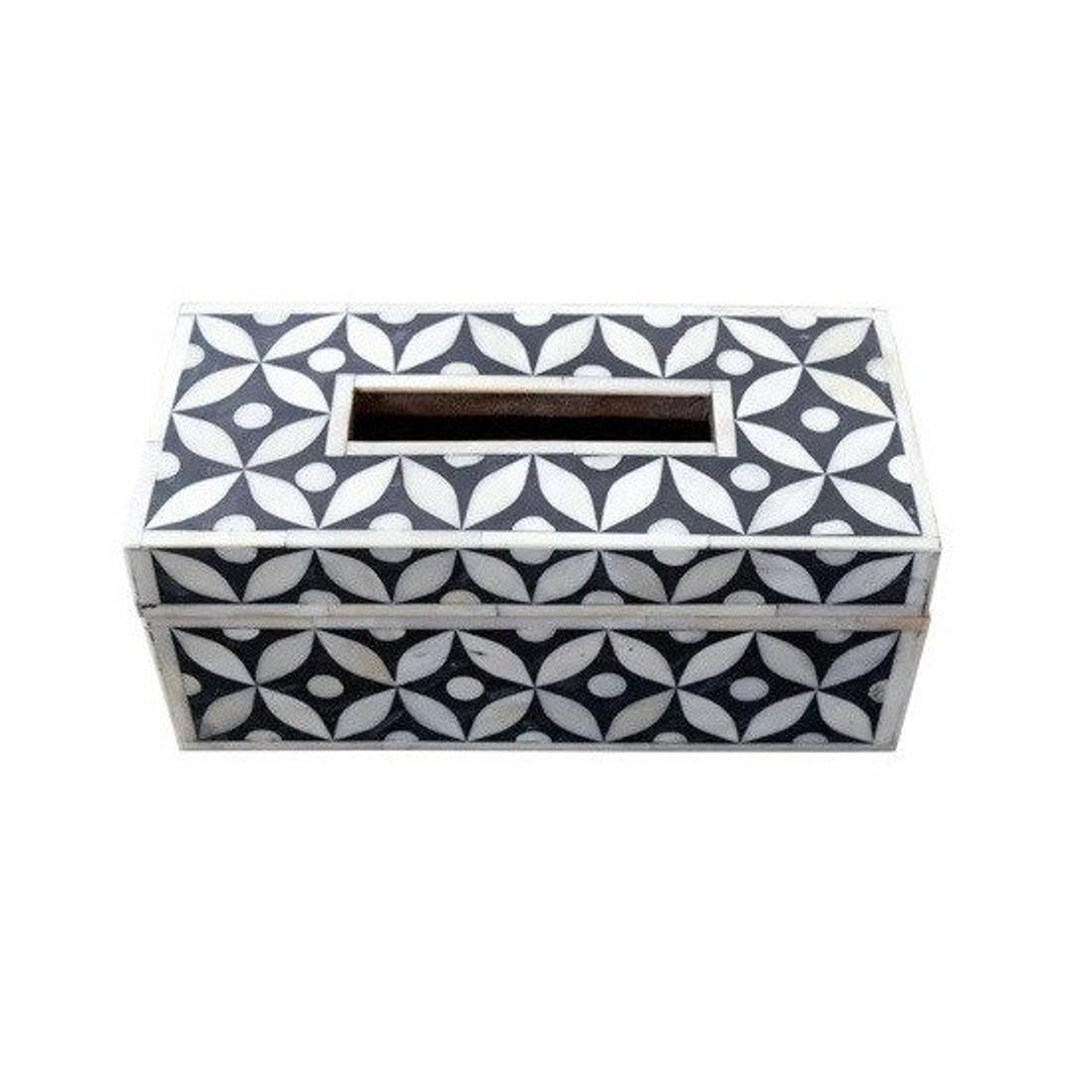 Bone Inlay Star Eye Pattern Tissue Box for Home and Office Decor - Etsy