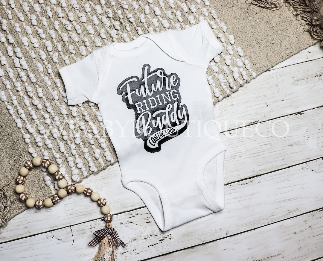 Future Riding Buddy Baby Announcement, Moto Family Baby Announcement ...