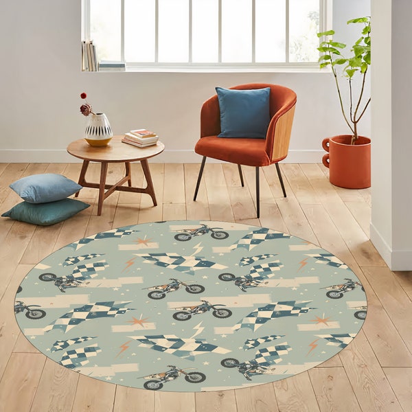 Motorcycle Rug - Etsy