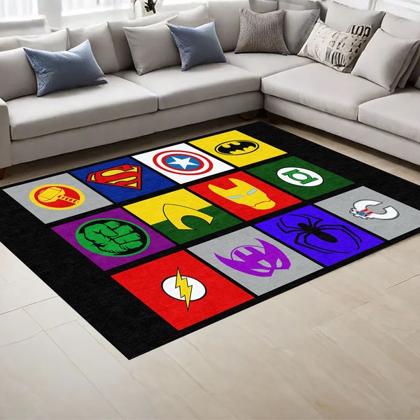 Avengers Rug - Etsy