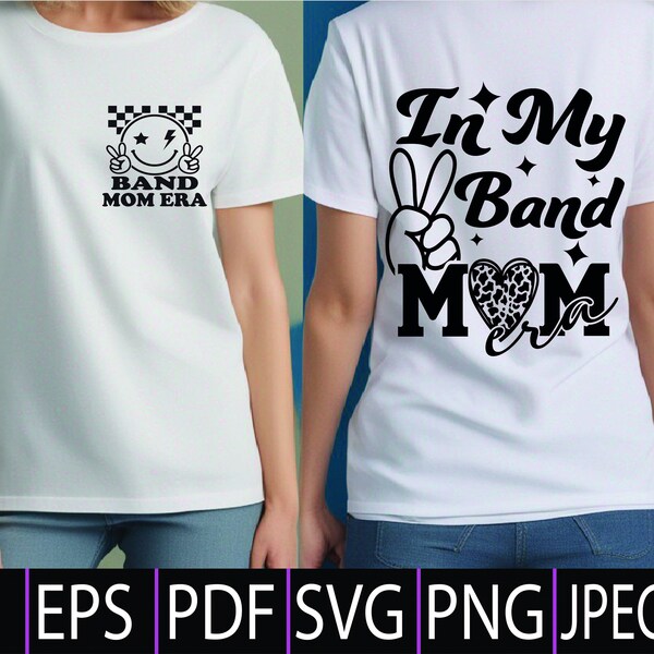 Band Mom Svg - Etsy