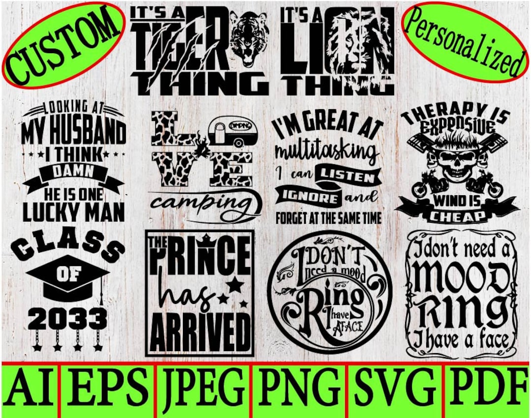 Custom SVG File, Custom Design Svg, Custom PNG File, Custom Svg File ...