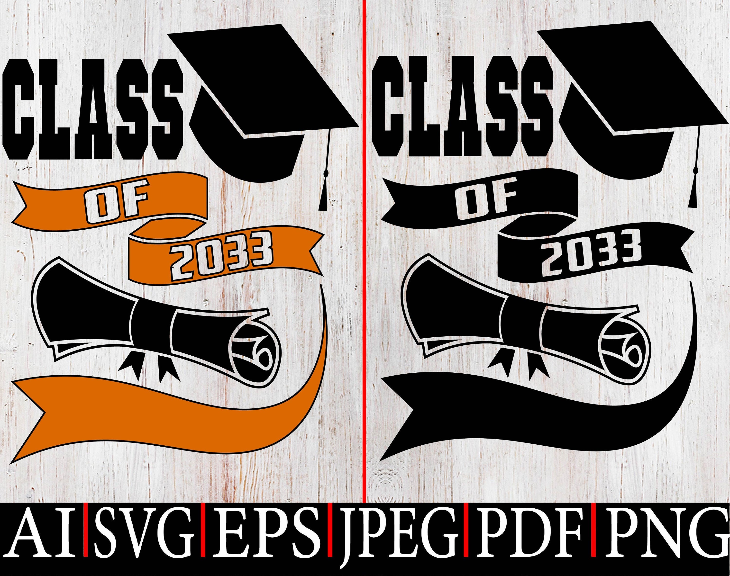 Class of 2033 SVG Class of 2033 Future Graduates SVG Class - Etsy