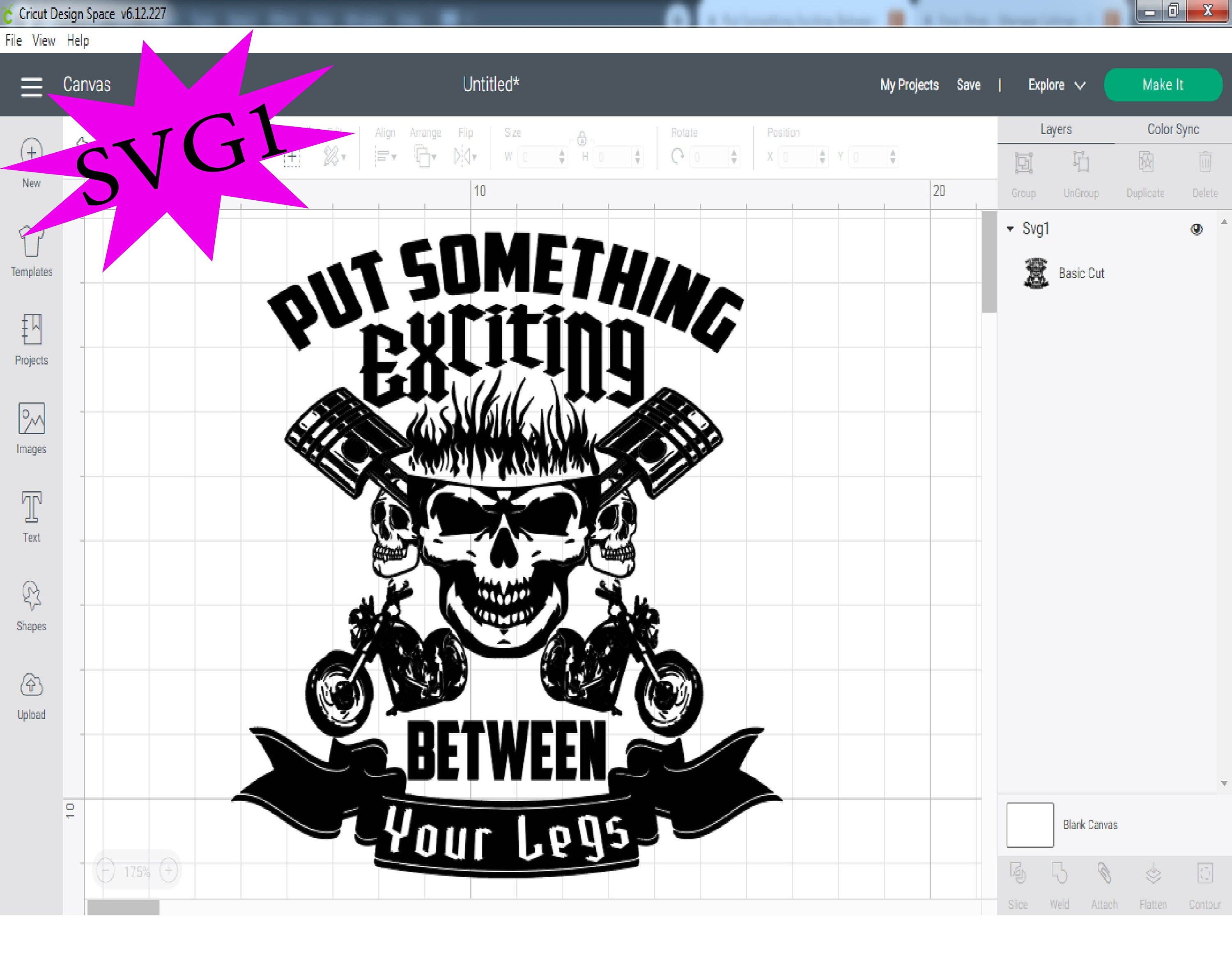 Put Something Exciting Between Your Legs Svgbiker Skull - Etsy UK
