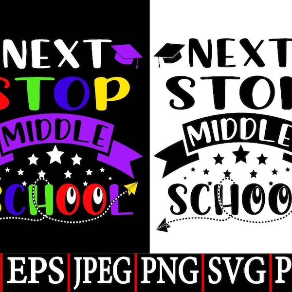 Middle School Svg - Etsy